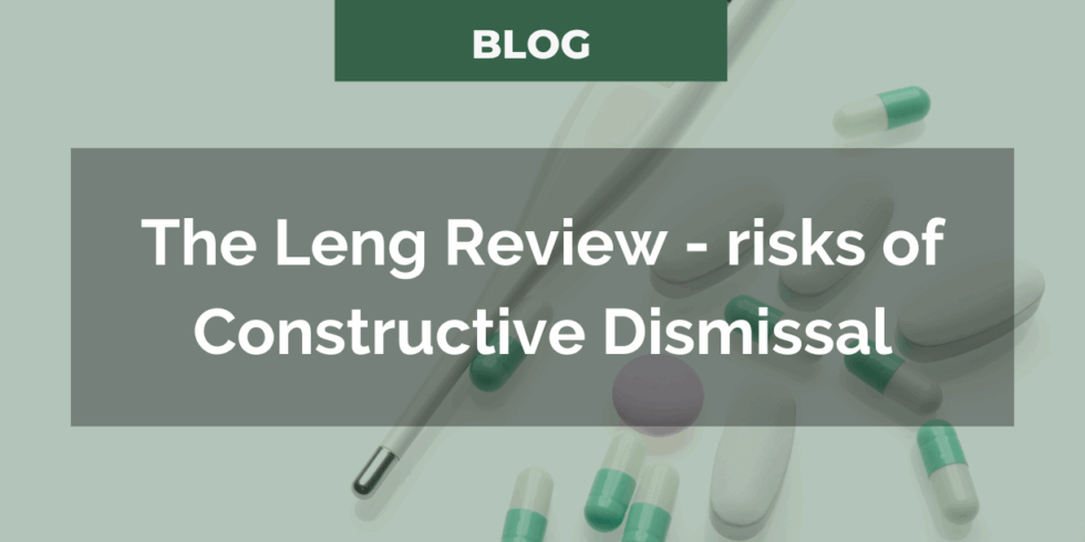 The Leng Review and risks to your business | Employment Law Solutions